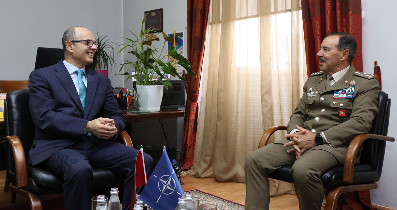 Komandanti i Forcës Tokësore të Italisë, vizitë në vendin tonë