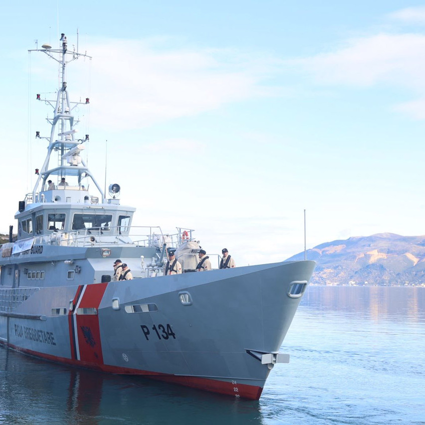 Forca Detare/Roja Bregdetare përcjell Kontingjentin VII me mision në ...