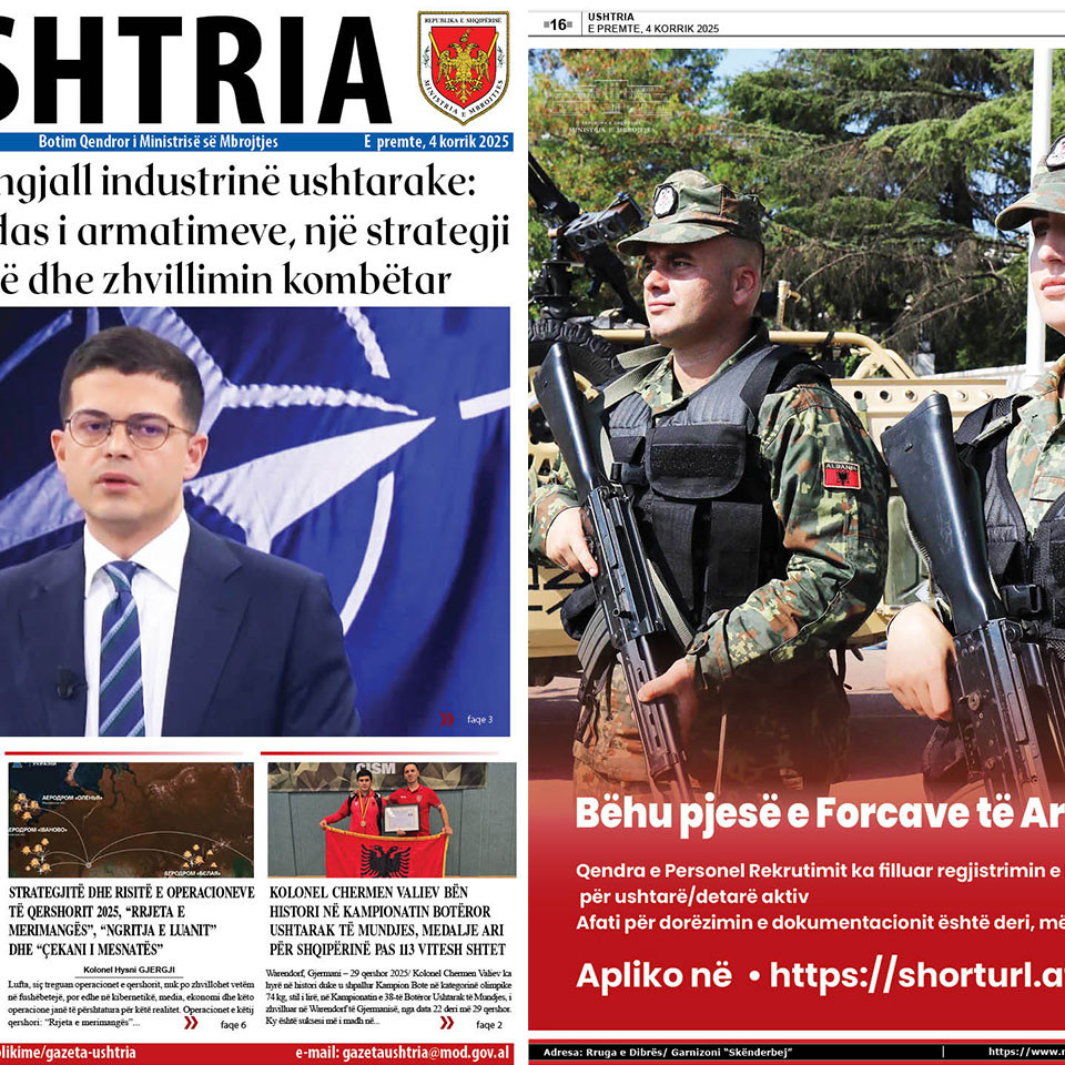 Gazeta Ushtria 04 korrik 2025